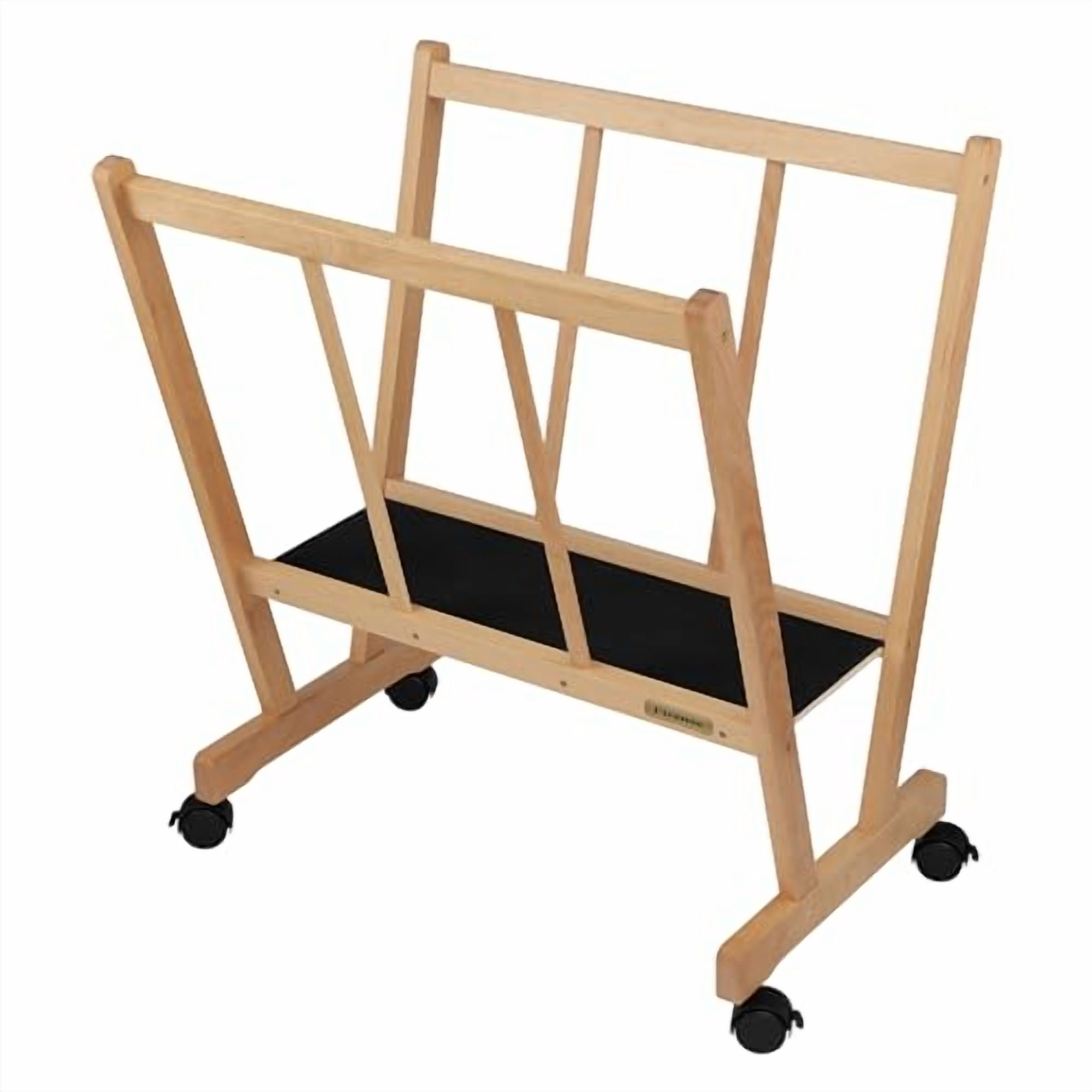 Creative Mark Firenze Wood Large Print Rack with Castors - Perfect for ...