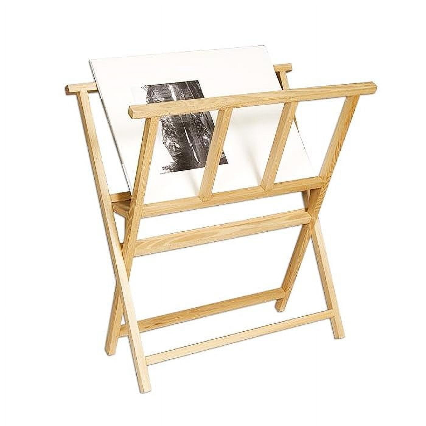 Creative Mark Folding Wood Large Print Rack - Perfect For Display of ...