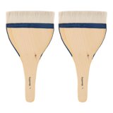 Creative Mark Mandalay Professional Goat Hair Hake Brush - Set of 2 - 6 ...