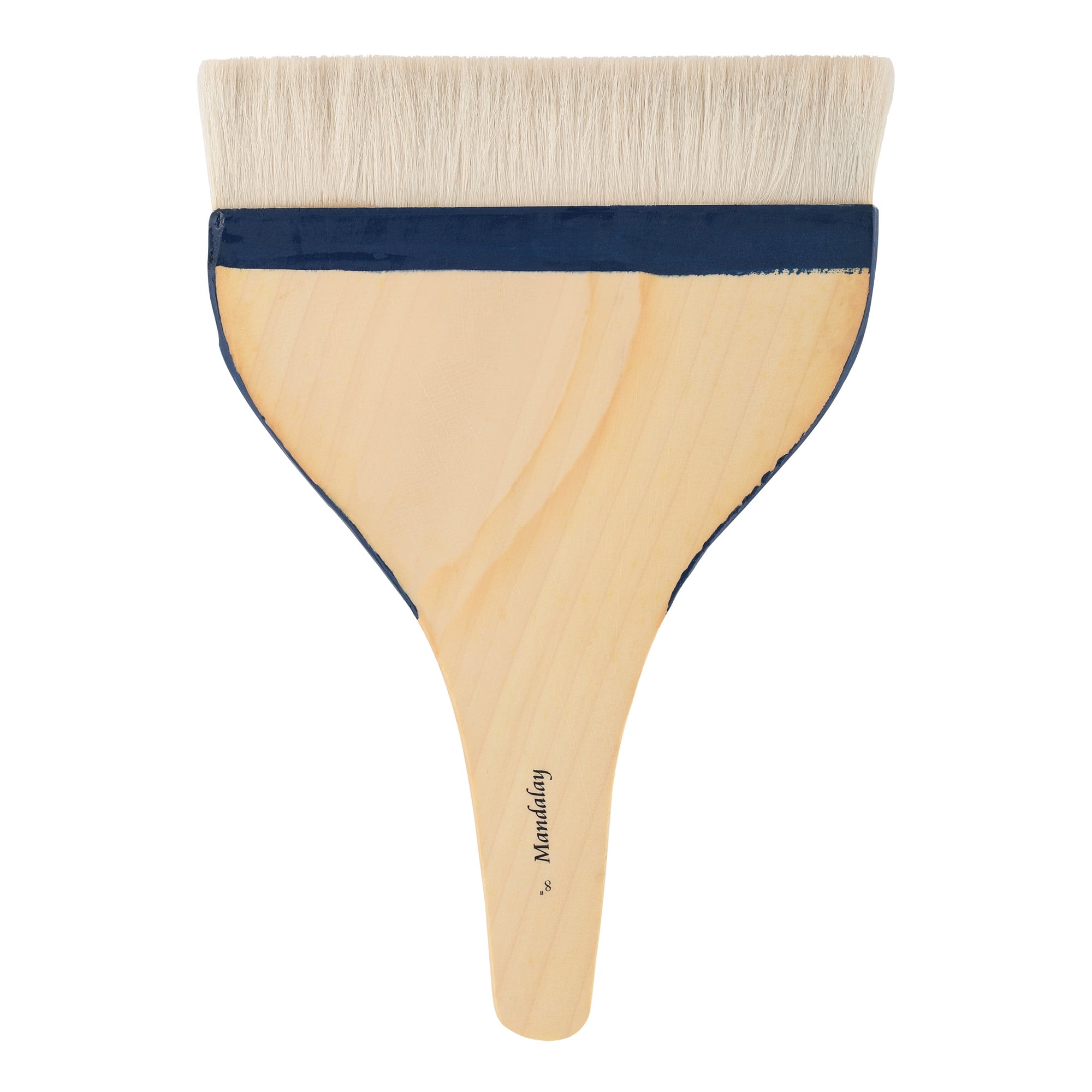 Creative Mark Mandalay Professional 8" Goat Hair Hake Brush - Hand-Tied ...