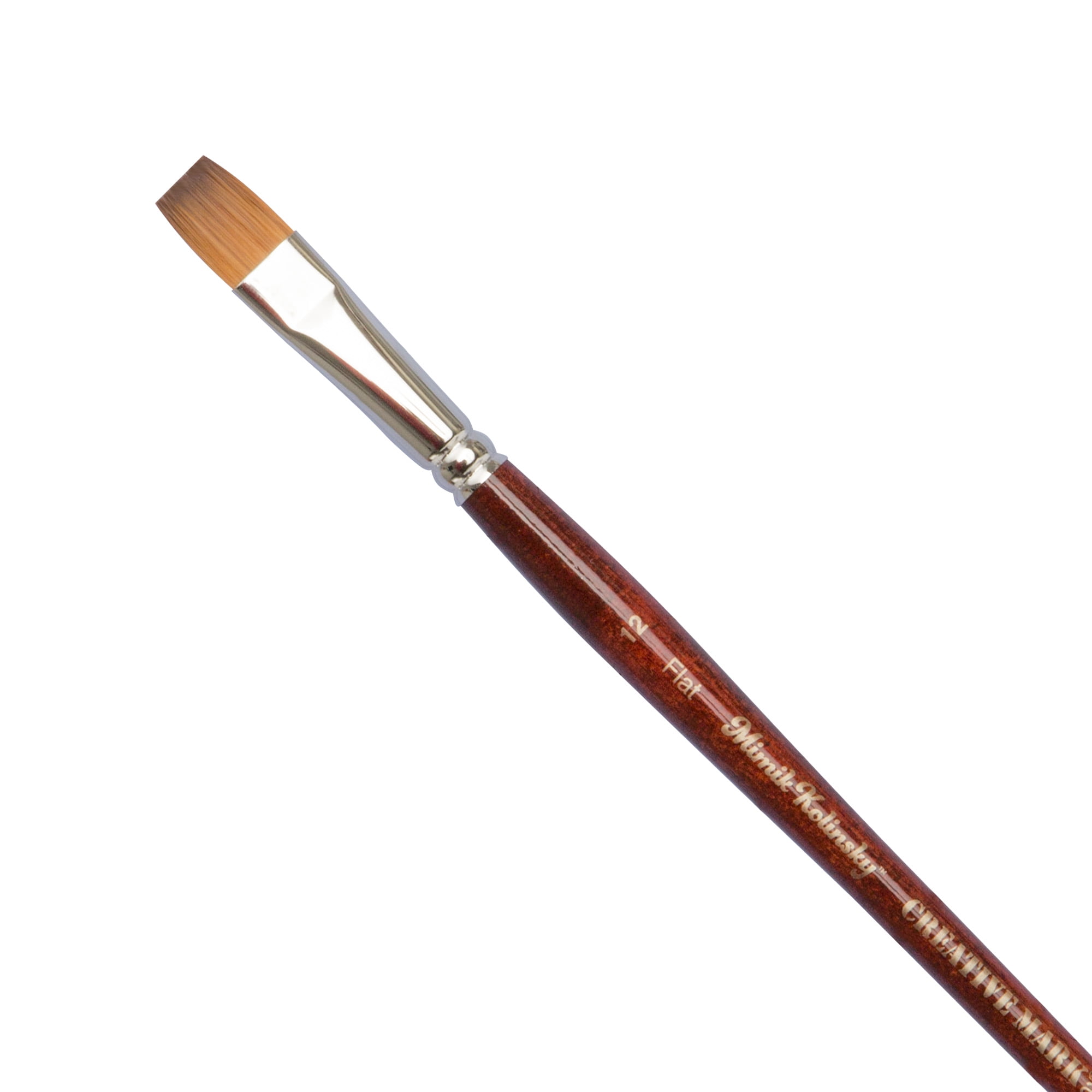 Creative Mark Mimik Kolinsky Watercolor Brush - # 12 Flat - Short ...