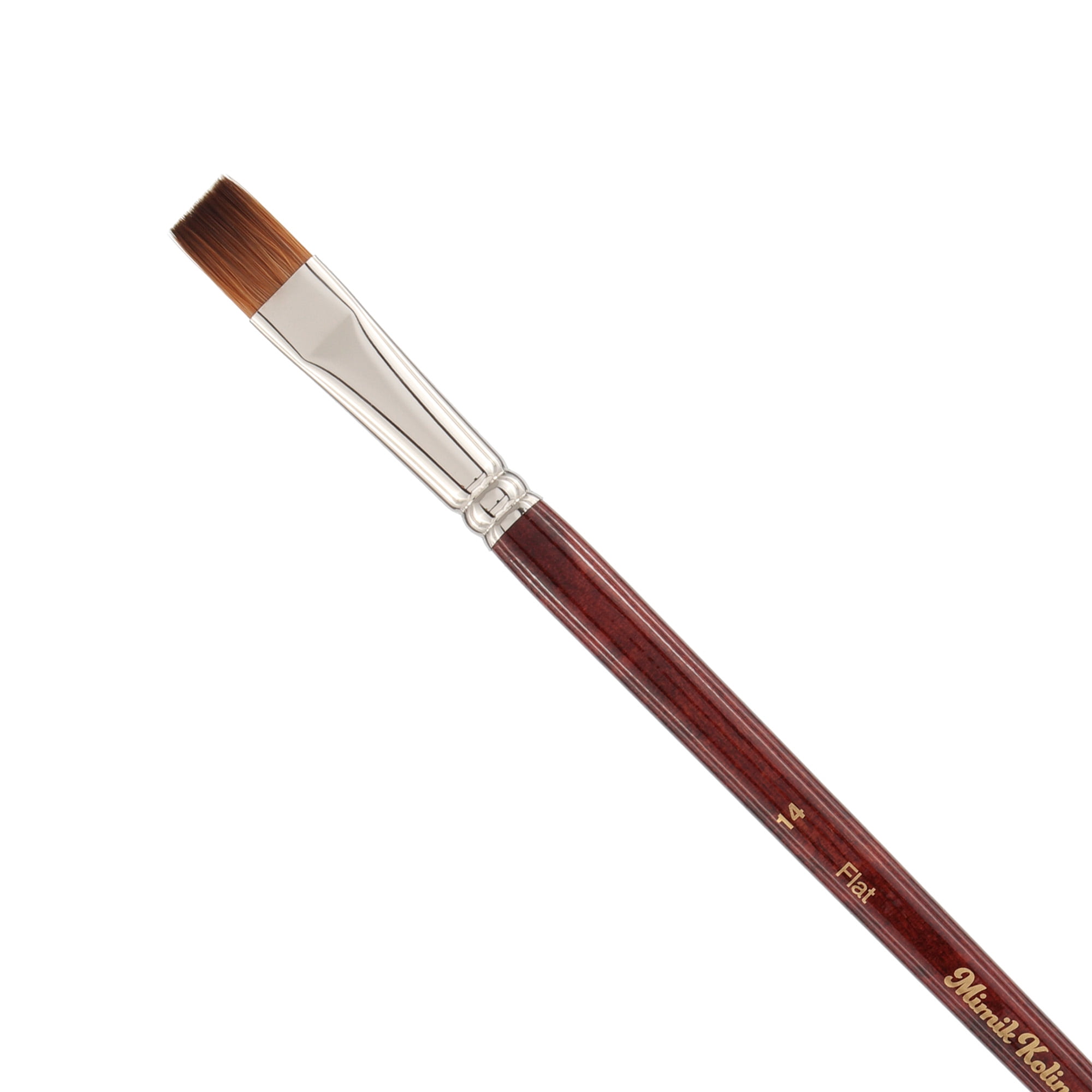 Creative Mark Mimik Kolinsky Watercolor Brush - # 14 Flat - Long Handle ...