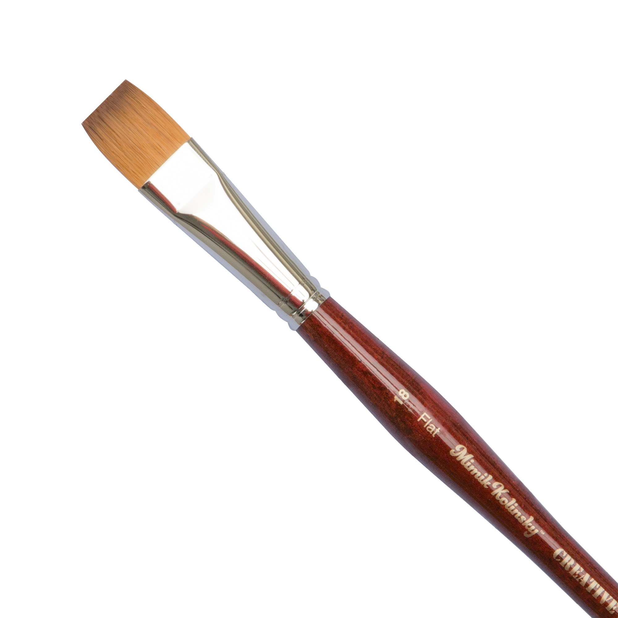 Creative Mark Mimik Kolinsky Watercolor Brush - # 18 Flat - Short ...