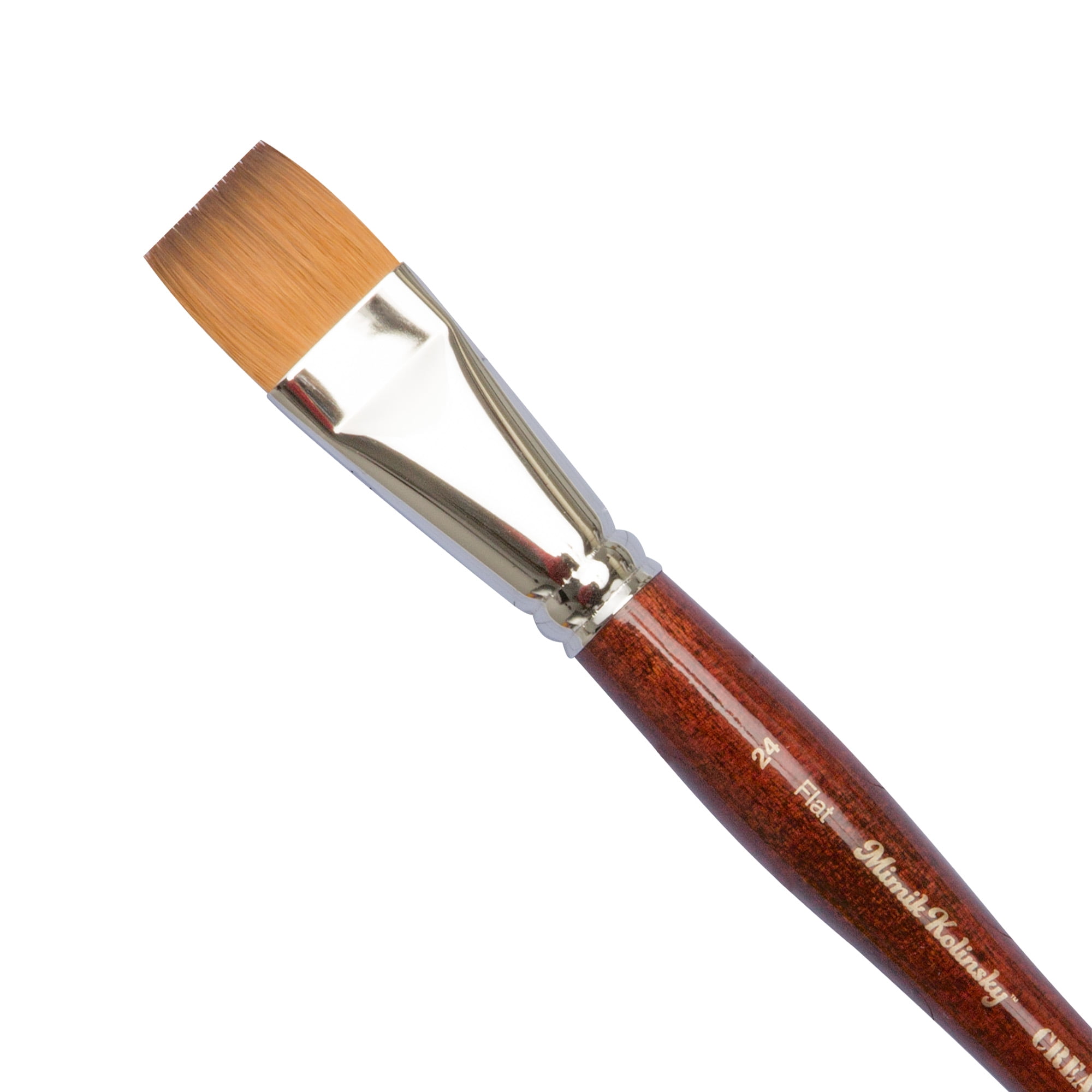 Creative Mark Mimik Kolinsky Watercolor Brush - # 24 Flat - Short ...