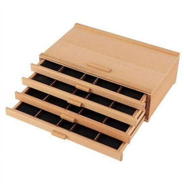 U.S. Art Supply Mega 10-Drawer Wood Organizer - Ideal for Crafts ...