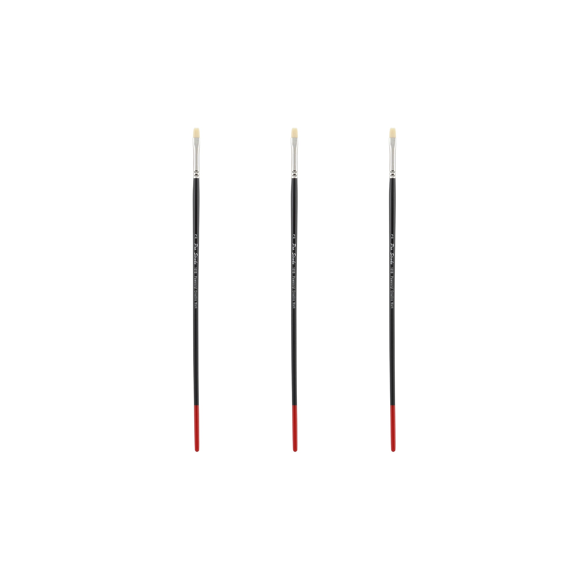 Creative Mark Powercryl Ultimate Acrylic Paint Brushes - Bright #2 Set ...