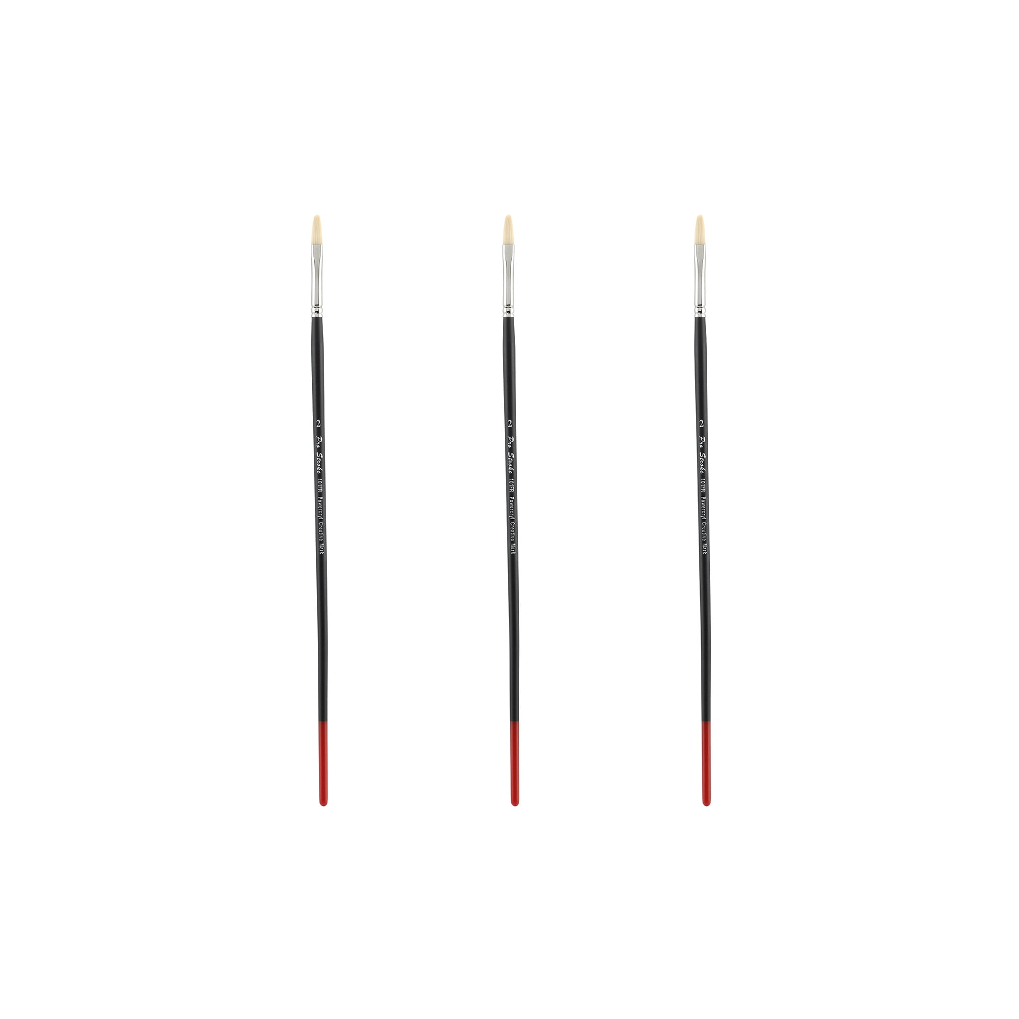 Creative Mark Powercryl Ultimate Acrylic Paint Brushes- Filbert #2 Set ...