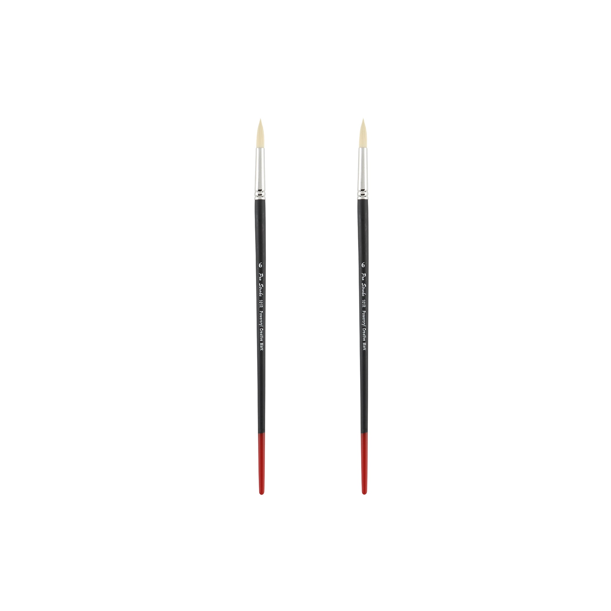 Creative Mark Powercryl Ultimate Acrylic Paint Brushes - Round #6 Set ...
