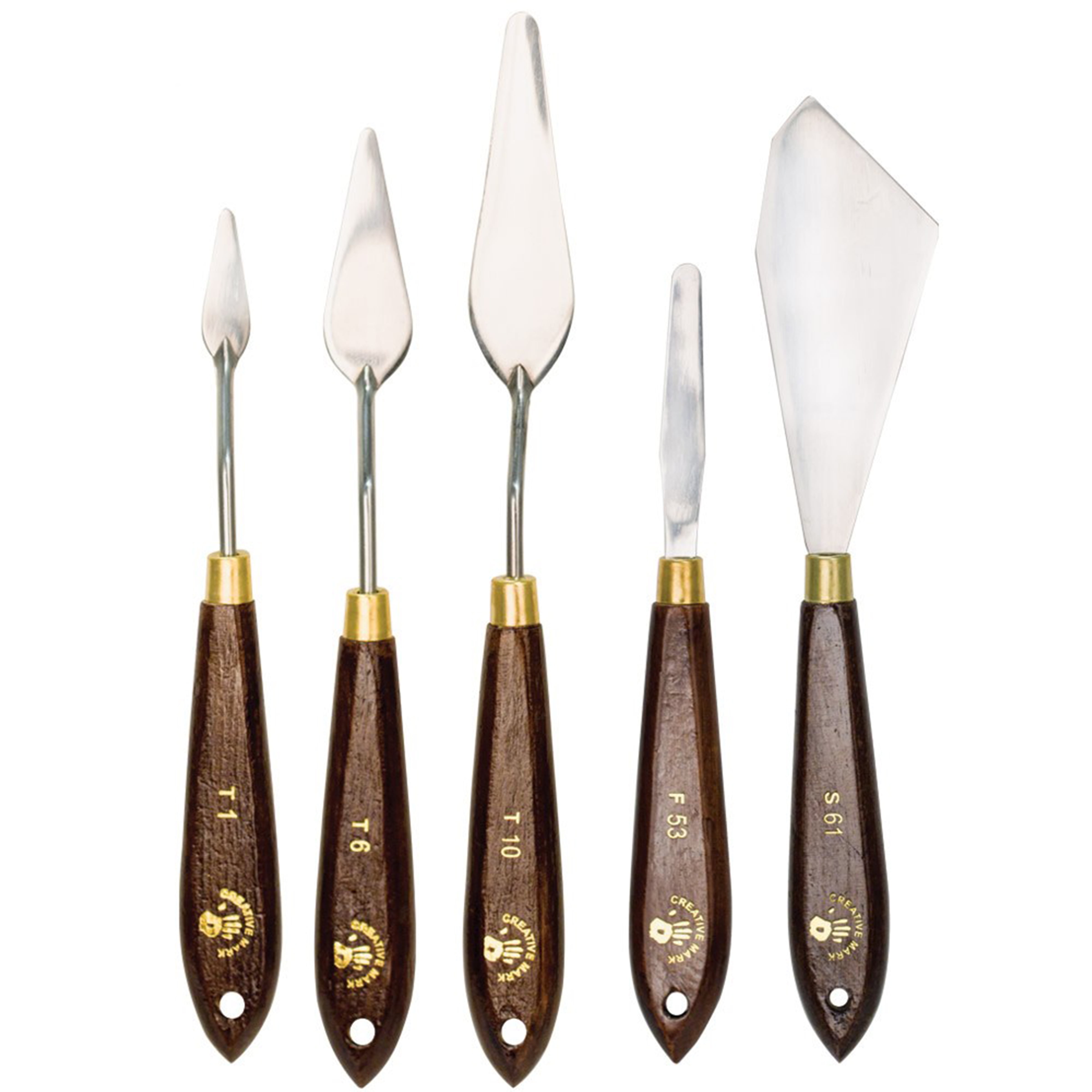 Creative Mark Stainless Steel Palette Knife Painting Tools - Paint ...