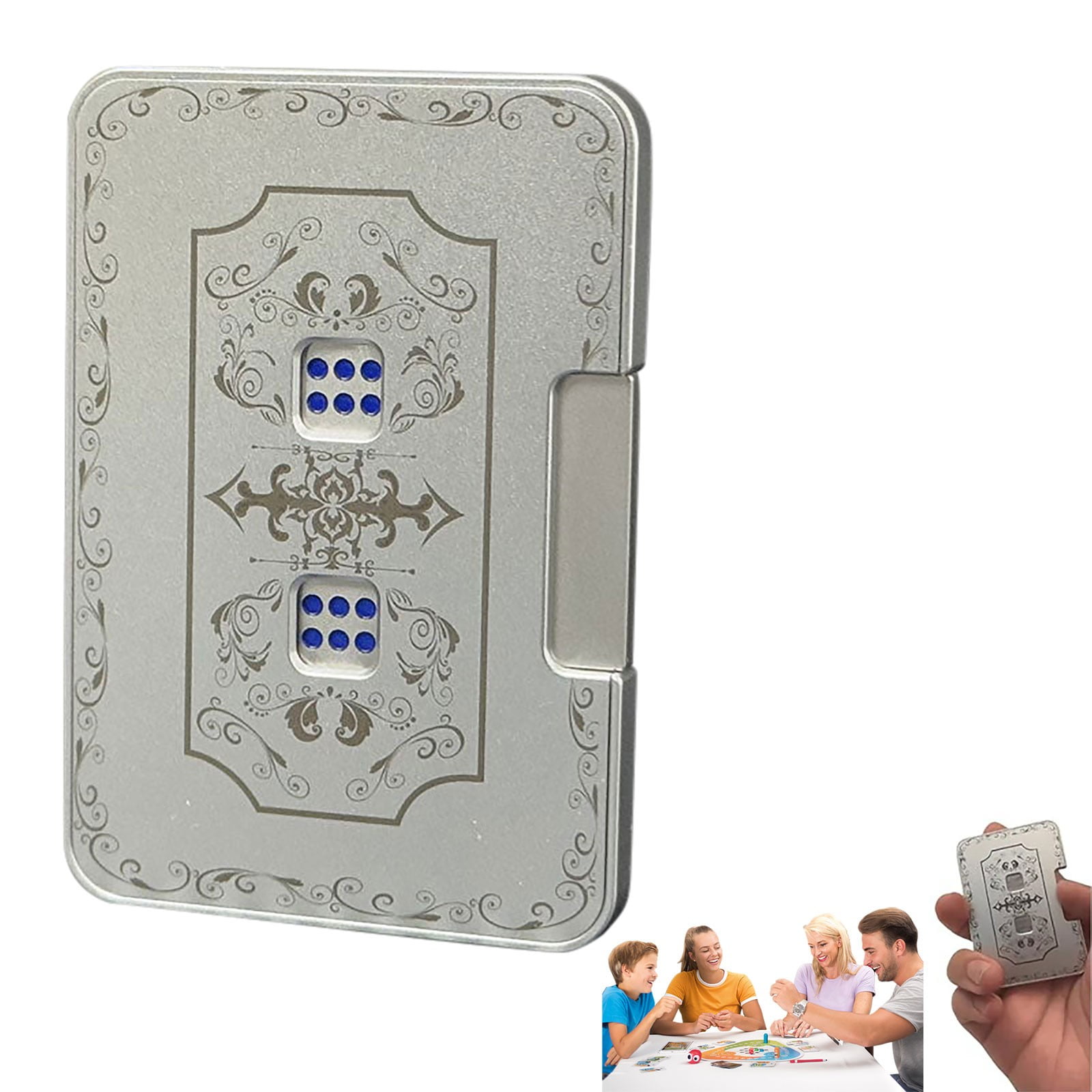 Creative Mechanical Dice 3D Mechanical Dice Toy Auto Dice Playing Cards ...