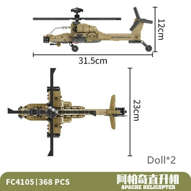 NAYIHOOP WW2 Military Ruins Battle Scene Building Sets for Boys ...