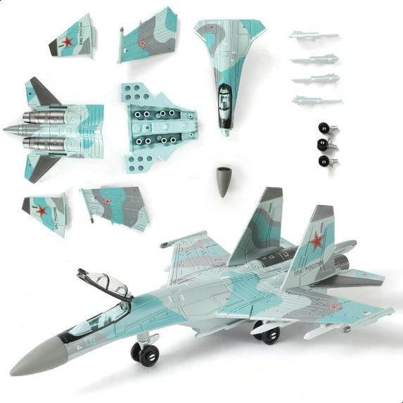 Creative Military Series Building Blocks F14 Su57 F22 M1070 Military ...