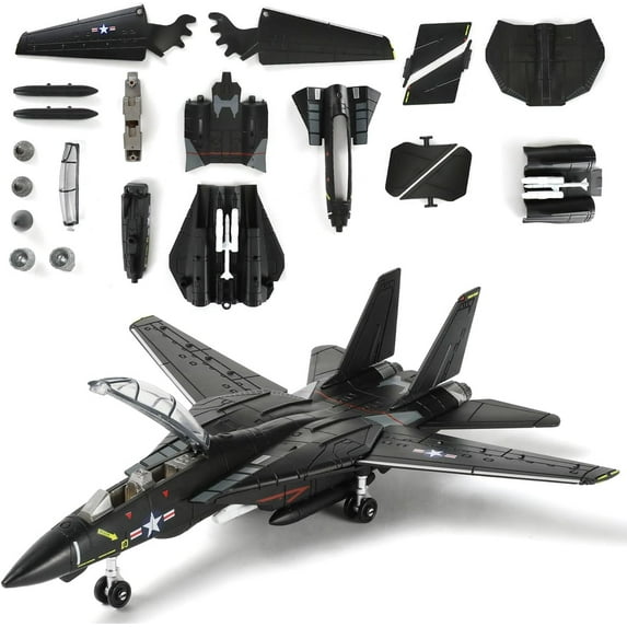 Creative Military Series Building Blocks F14 Su57 F22 M1070 Military ...