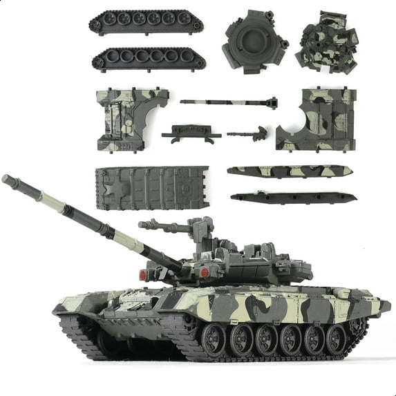 Creative Military Series Building Blocks F14 Su57 F22 M1070 Military ...