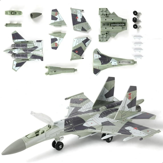 Creative Military Series Building Blocks F14 Su57 F22 M1070 Military ...