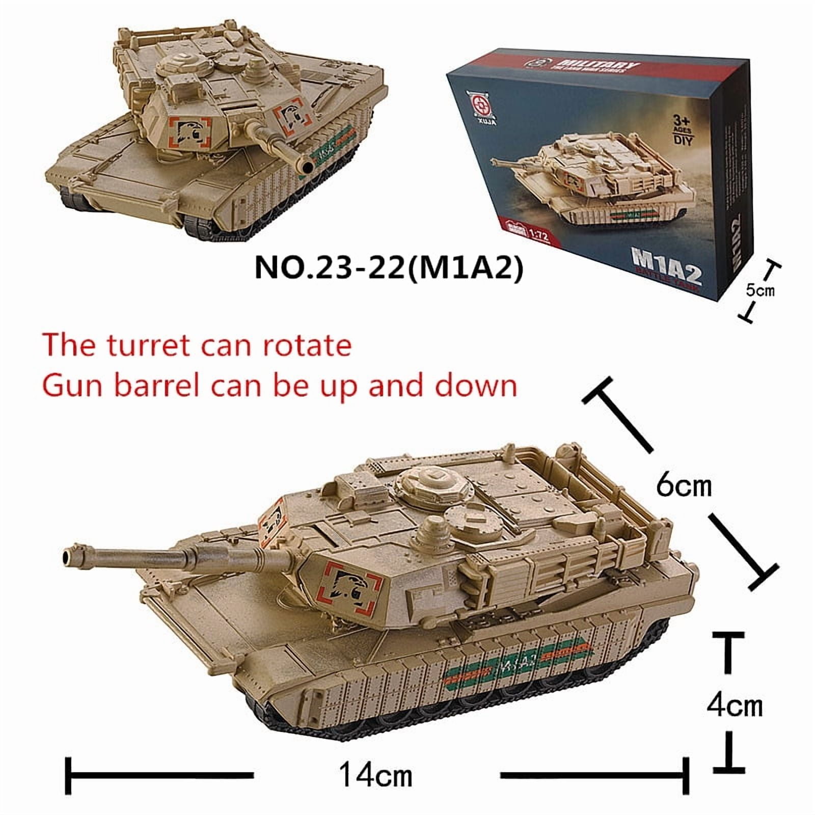 Creative Military Series Multi-Purpose Main Battle Tank Building Blocks ...