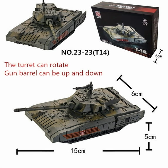 Creative Military Series Multi-Purpose Main Battle Tank Building Blocks ...