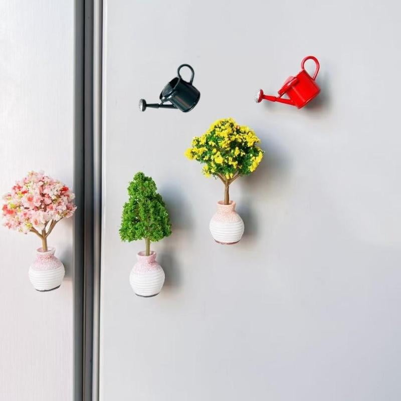 Creative Mini Ceramic Vase Design Decorating Magnet, 5/8/13/18pcs/set ...