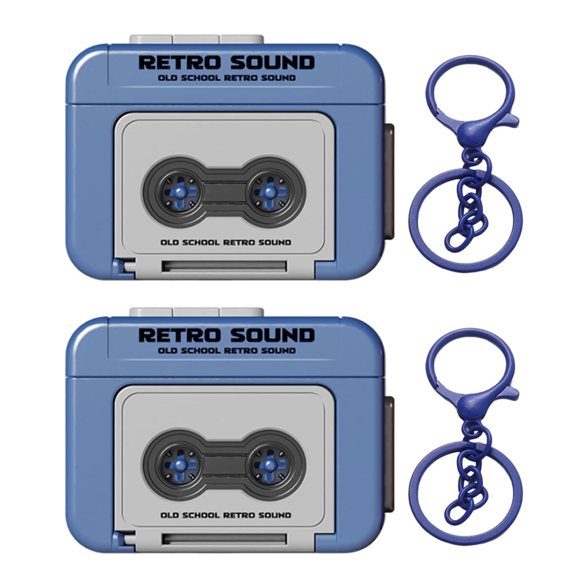Creative Mini Tape Recorder Keychain, Vintage Recorder Tape Keychain ...
