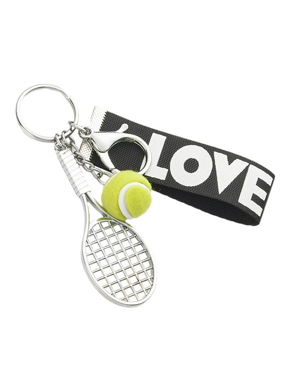 Tennis Ball Keychain