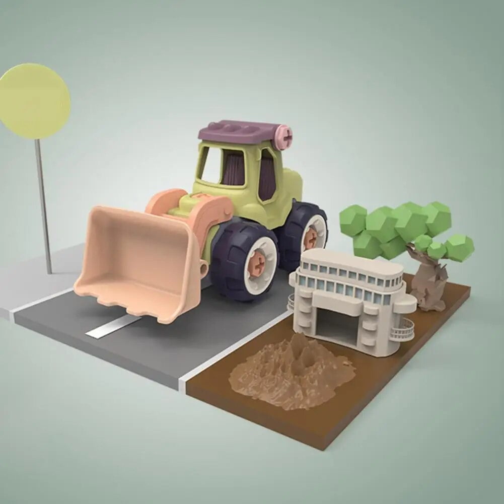 Creative Minuature Truck Loading Unloading Plastic DIY Truck ...