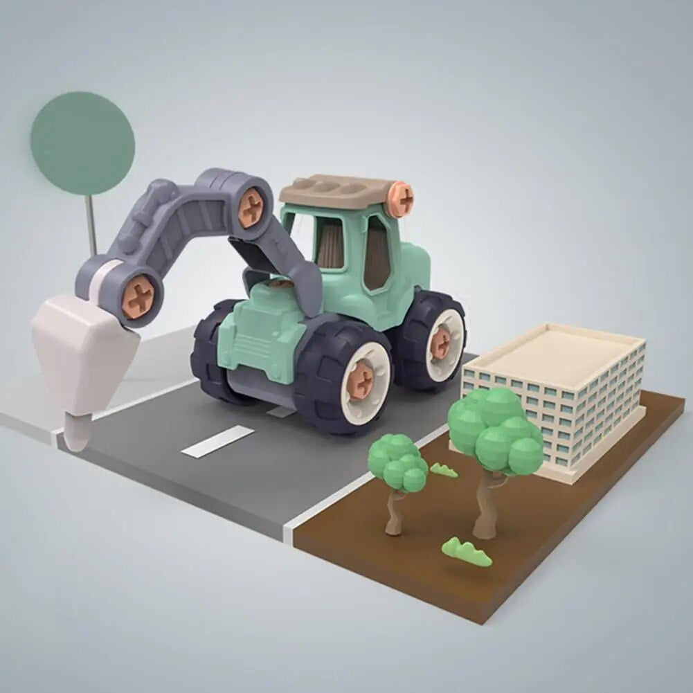 Creative Minuature Truck Loading Unloading Plastic DIY Truck ...