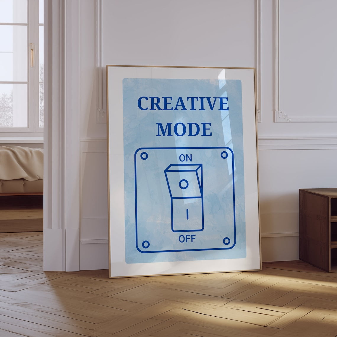 Creative Mode Retro Light Switch Poster, Unframed Size 16x24 - Walmart.com