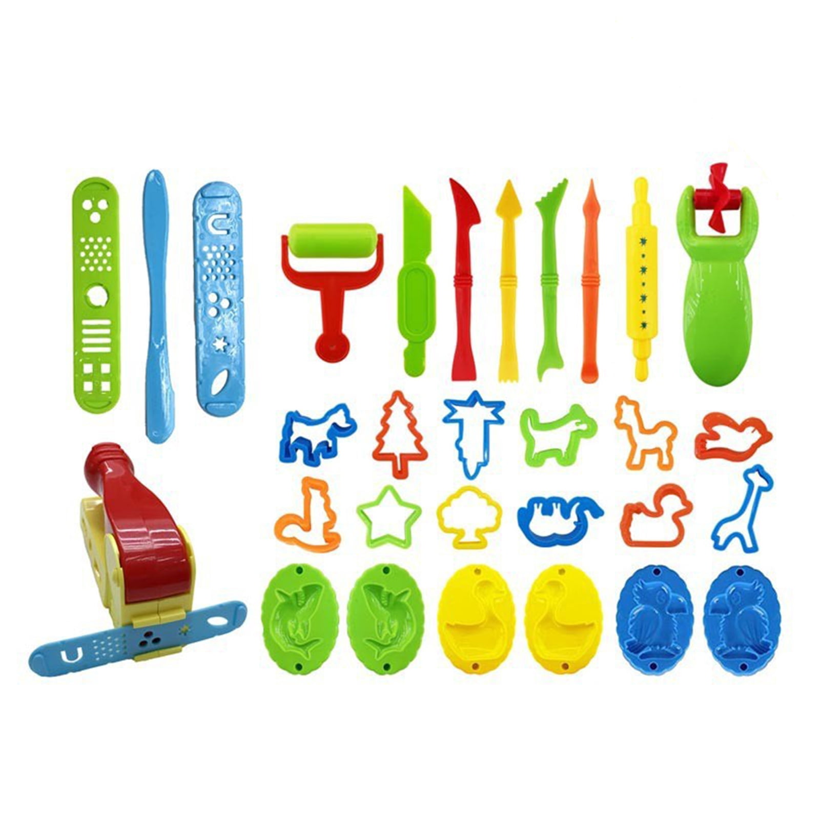 Creative Modeling Clay Mold Tool Set for Kids Craft Activity NonToxic ...
