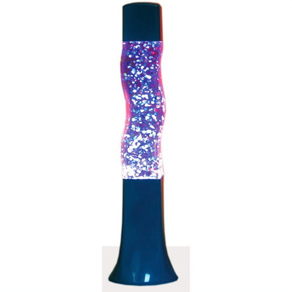 Creative Motion Groovy S-Shaped Lamp, Glitter / Blue, Height: 16 tall ...