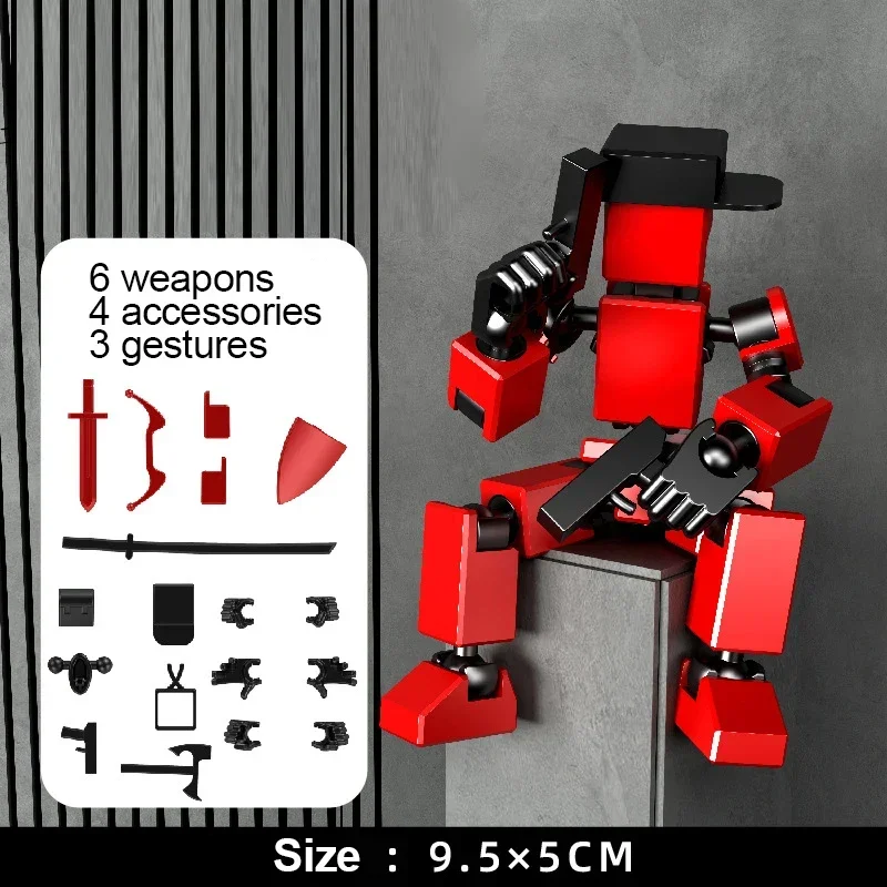 Creative Multi-Jointed Movable Shapeshift Robot 3.0 3D Printed ...