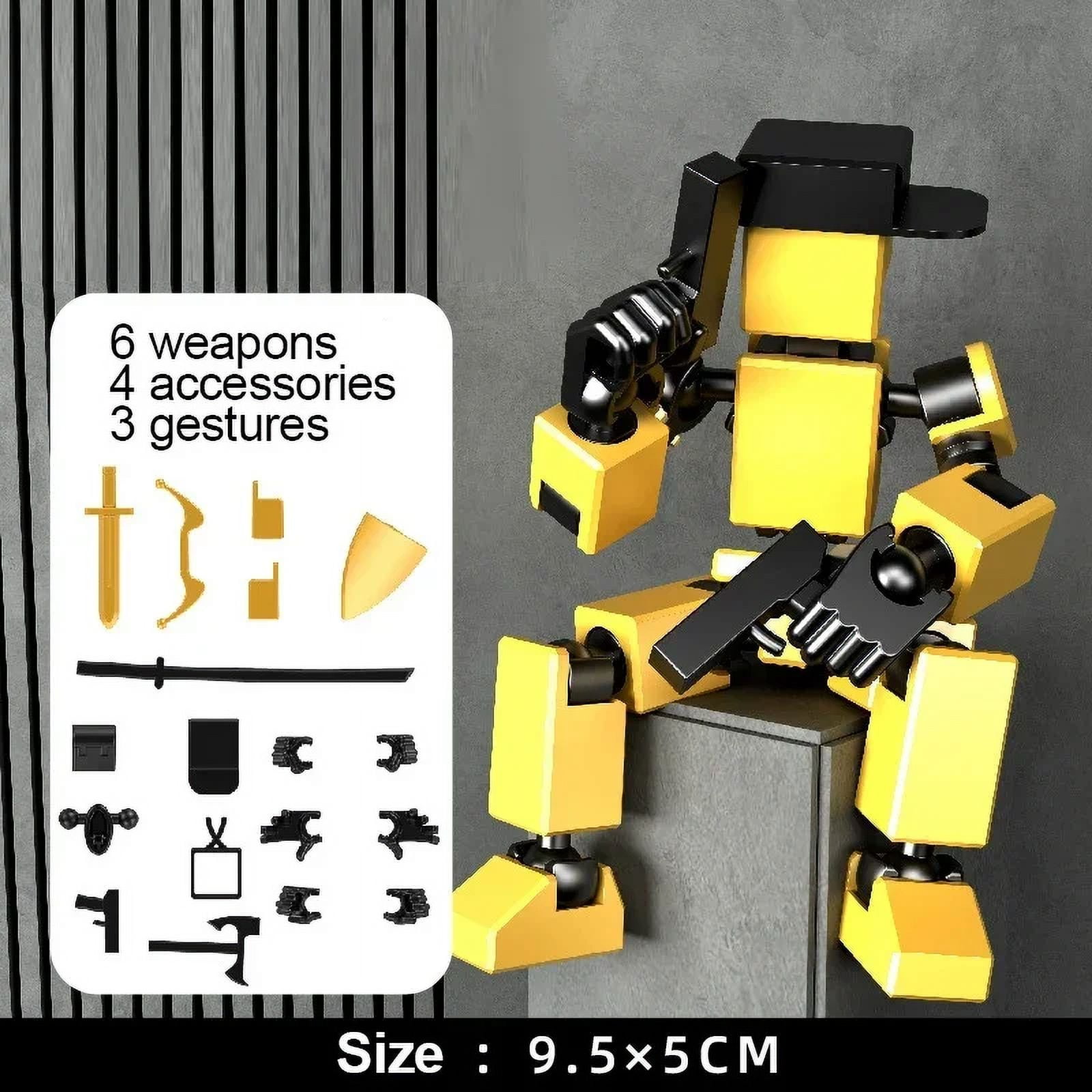 Creative Multi-Jointed Movable Shapeshift Robot 3.0 3D Printed ...