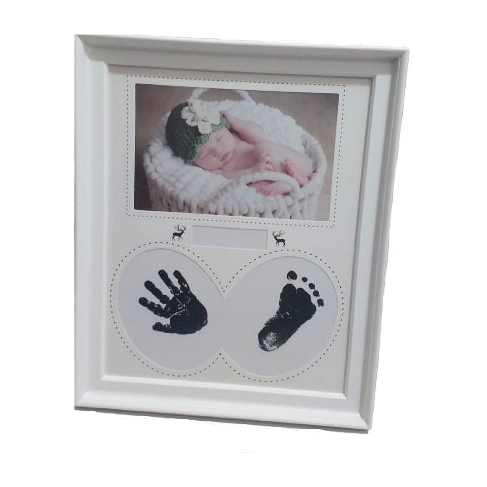 Creative Newborn Fingerprint And Footprint Frame Meaningful Household ...