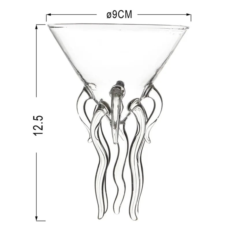 Creative Octopus Cocktail Glass Goblet Glass Bar KTV Nightclub Party ...