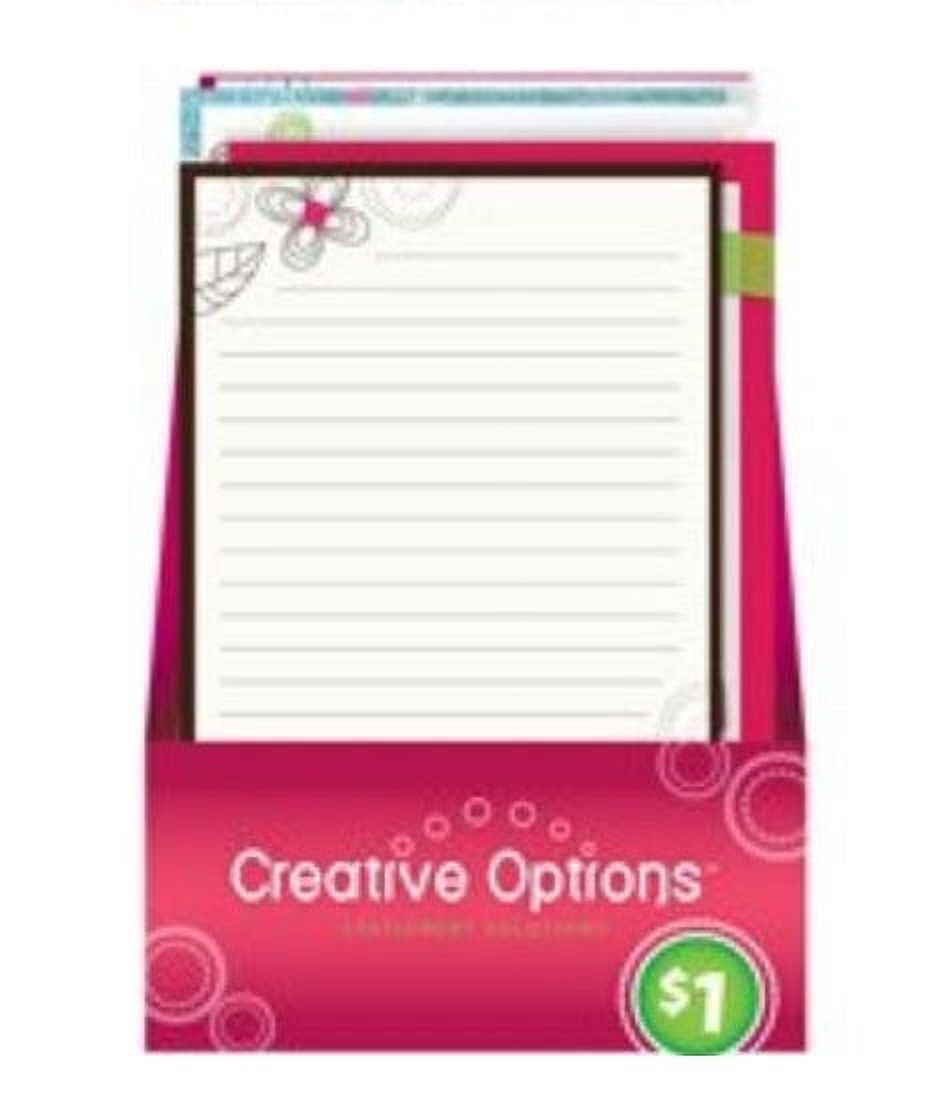 Creative Options 9866 Writing Pad, 60 Sheet, Each - Walmart.com