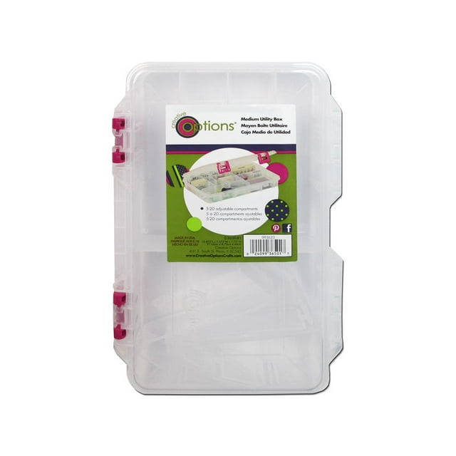 Creative Options Utility Box Medium 20 Compartment - Walmart.com
