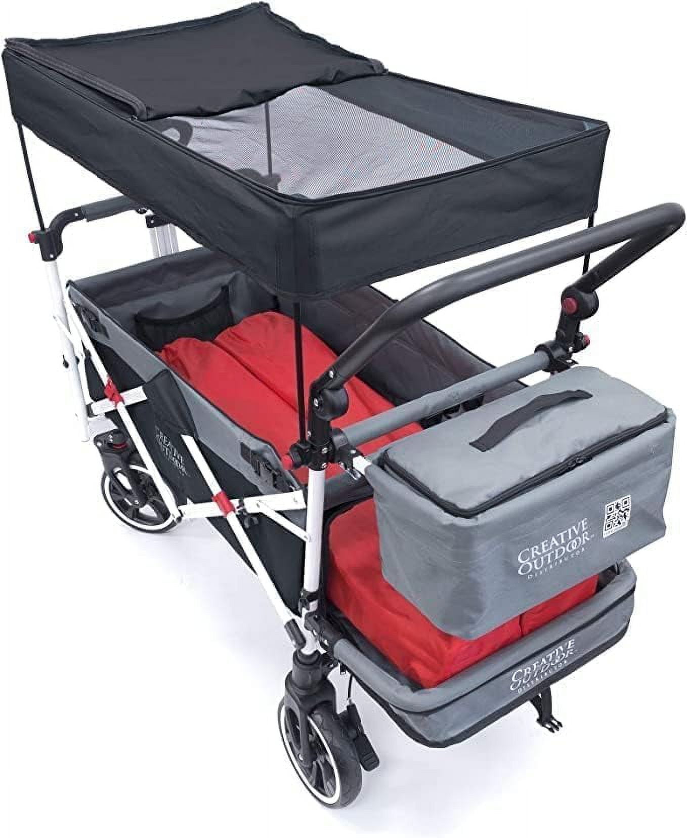 Creative Outdoor Titanium Stroller Wagon with Canopy for Children ...