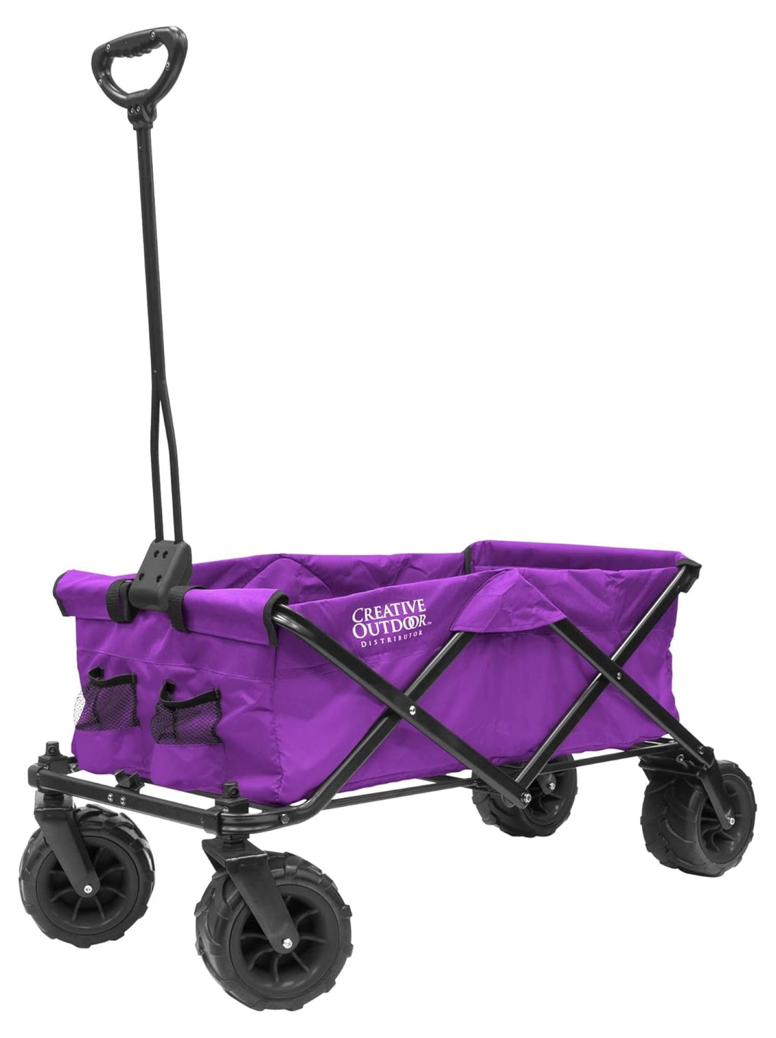 Creative Outdoor Wagon for Kids Push Pull Collapsible Stroller All ...