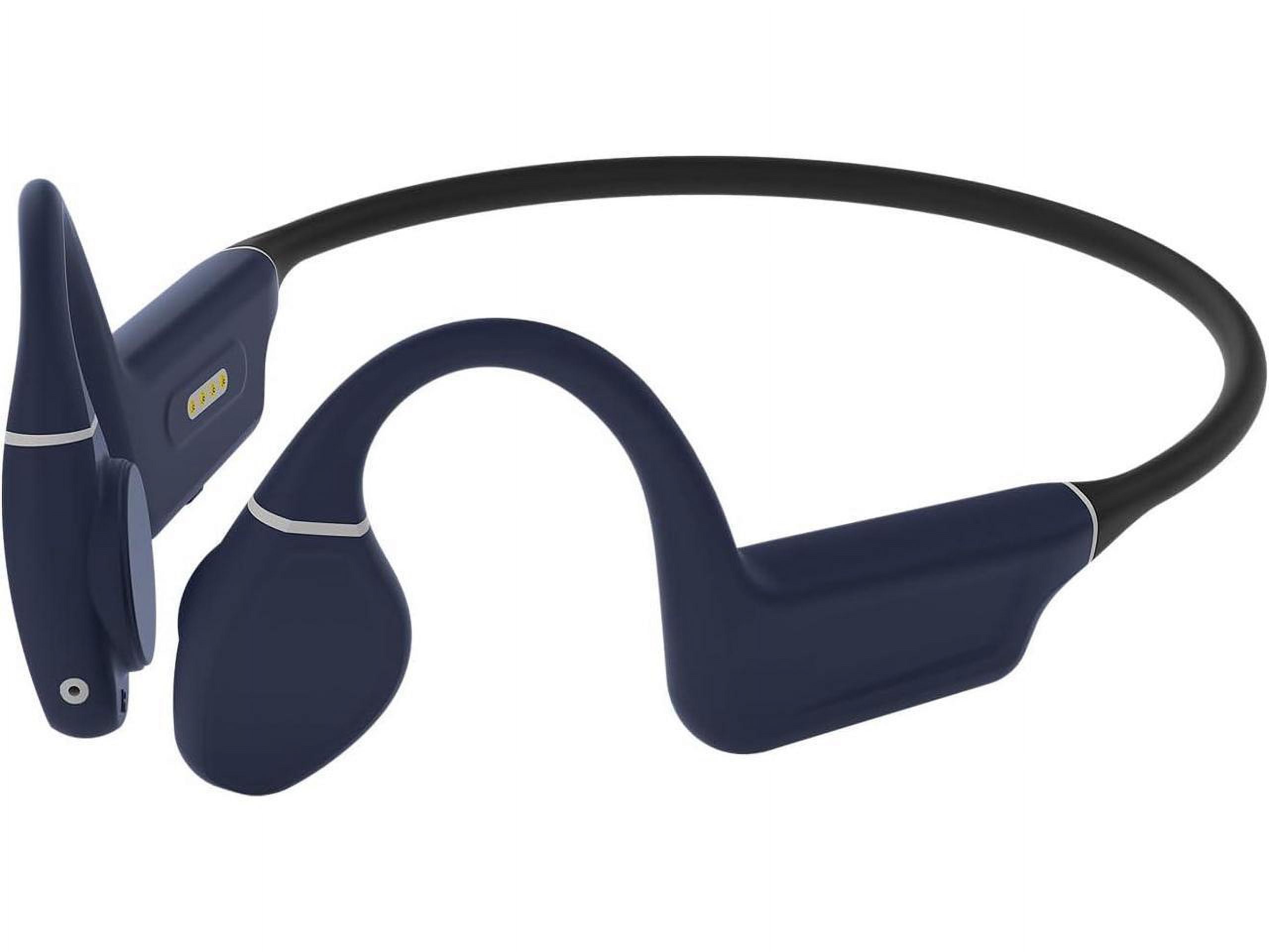 Blue & Black Creative Outlier Pro+ Wireless Earbuds, Bone Conduction ...