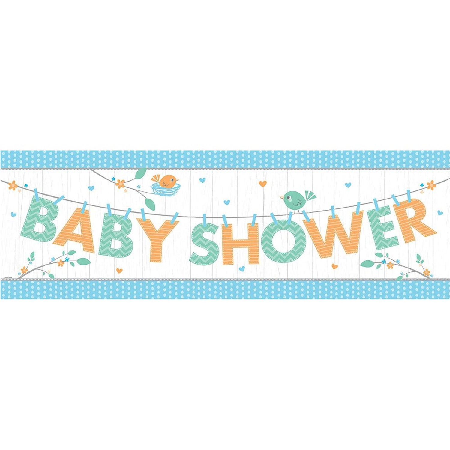 Creative Party Hoffmaster Group Baby Shower Banner - Walmart.com