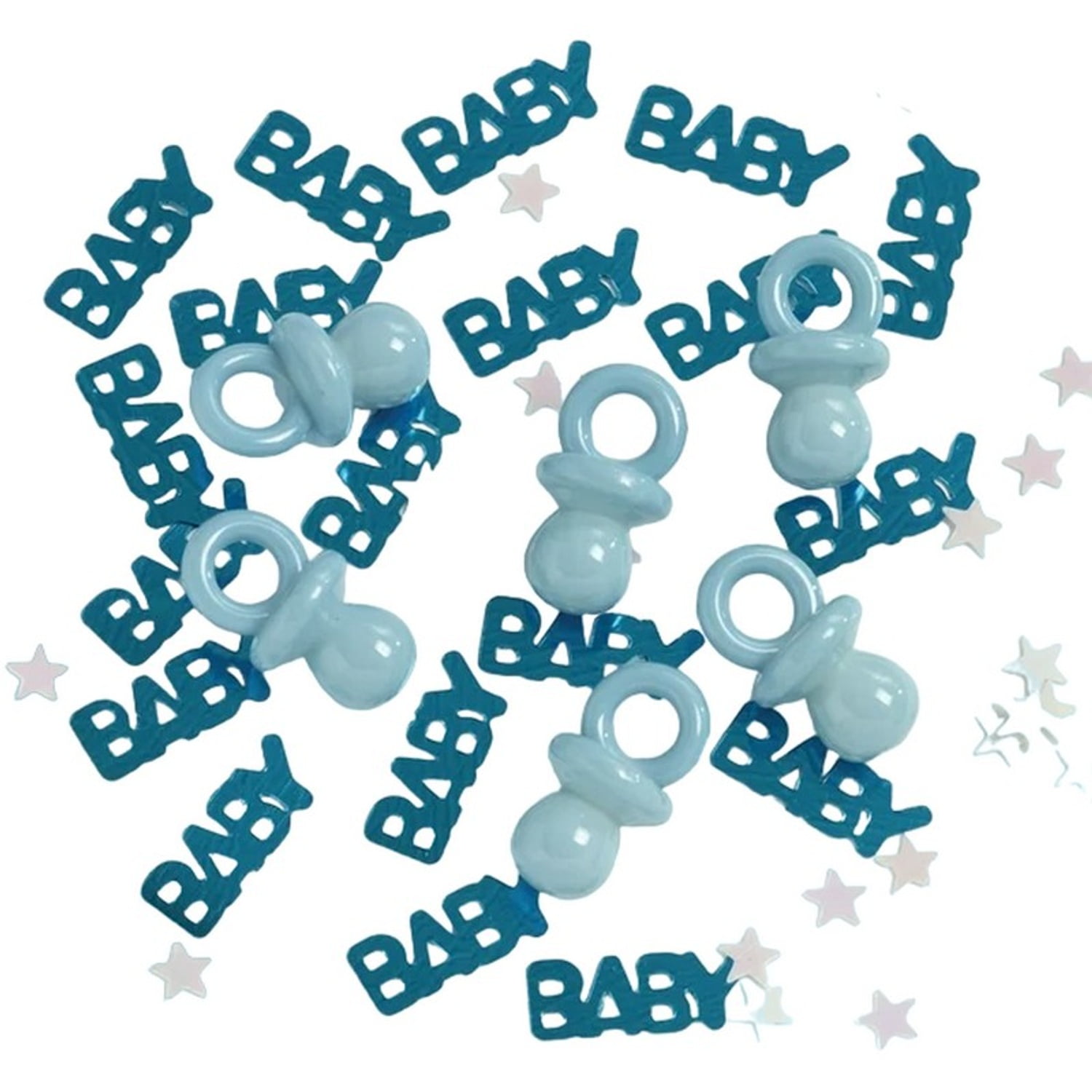 Creative Party Pacifier Baby Boy Confetti - Walmart.com