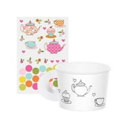 Kids Birthday Tea Party Cups - 12pc Novelty Drinkware, Tableware ...