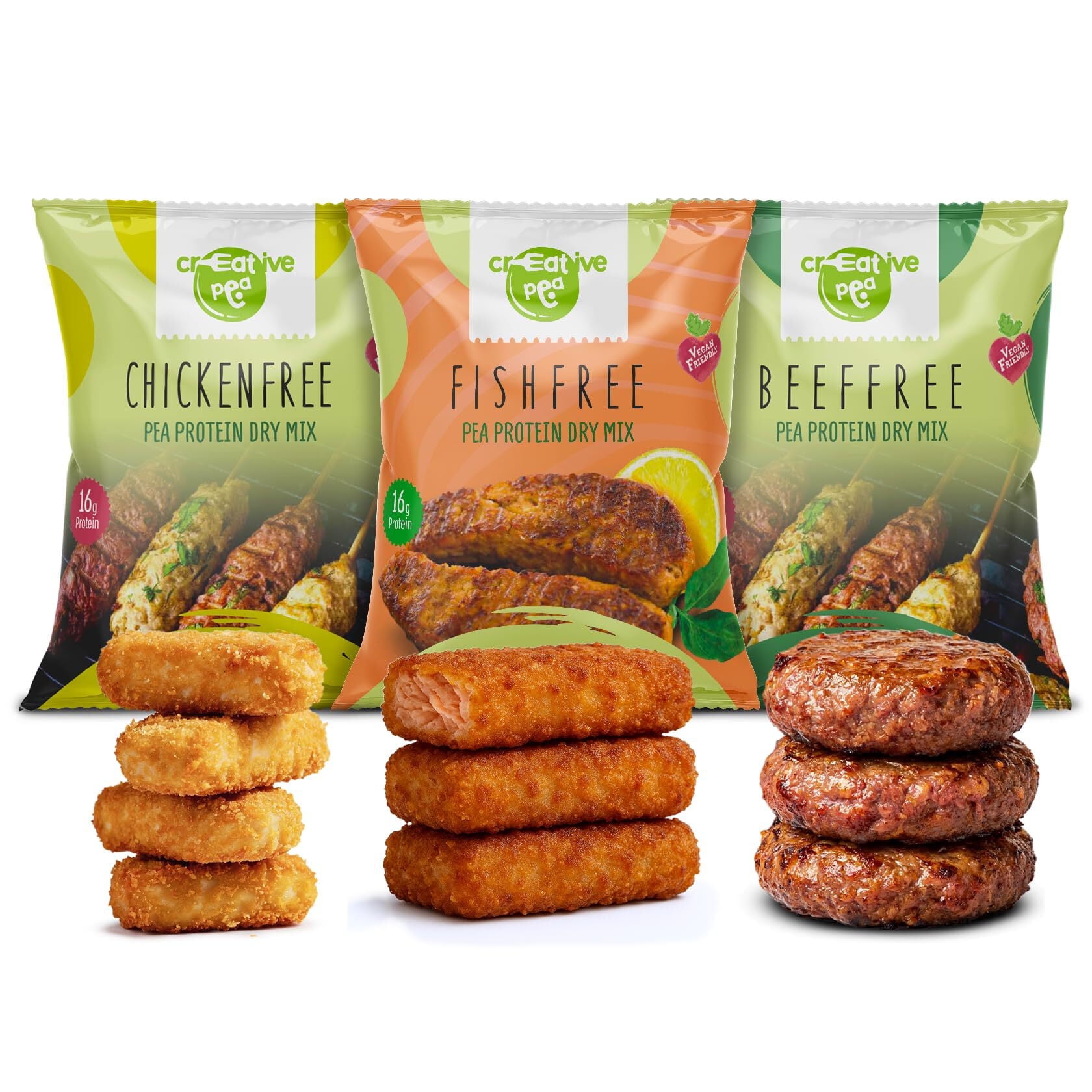 Plant-Based Meat: Vegan Fish, Chicken Beef Substitute – High-Protein ...