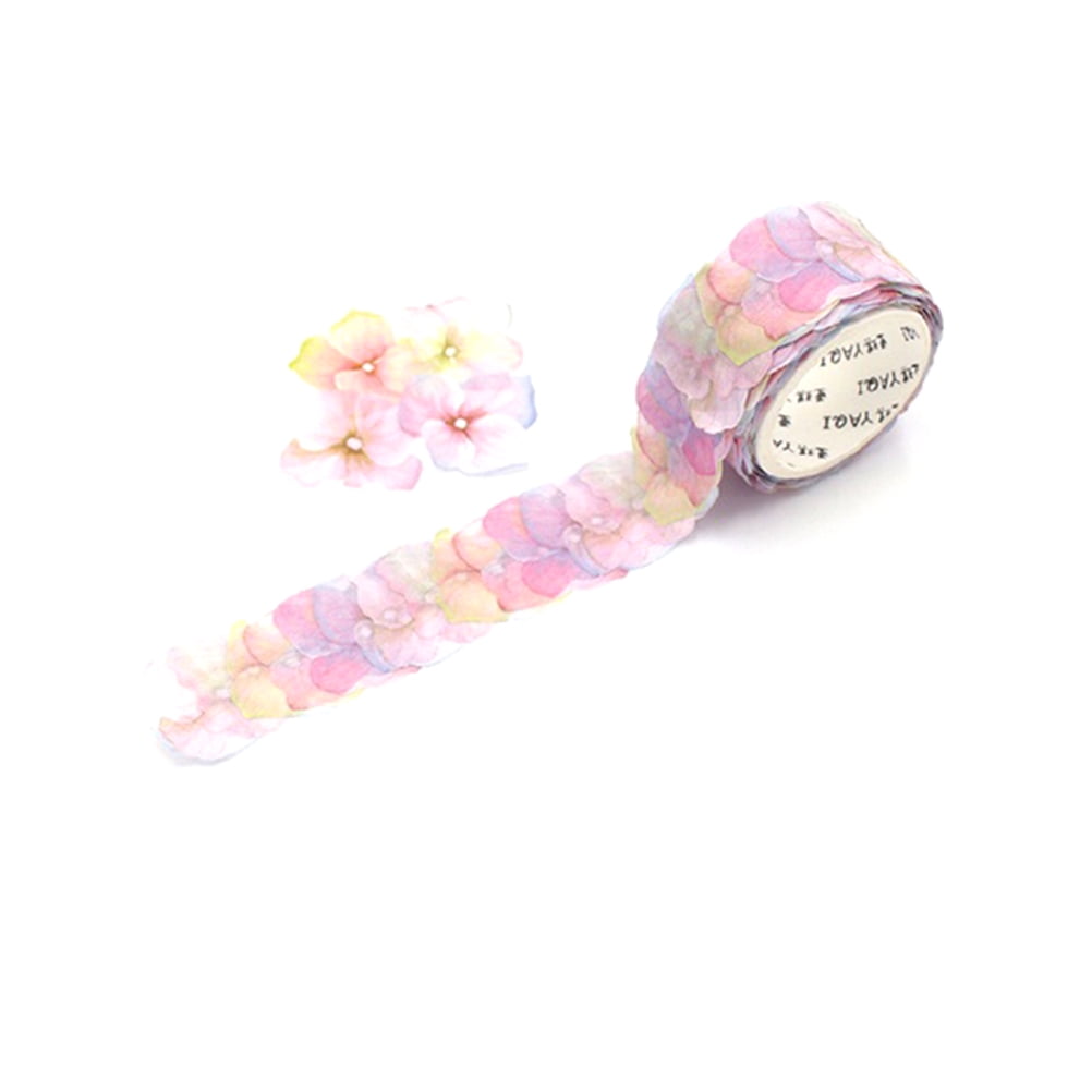 Creative Petal Stickers for Decoration Made of Paper Multi Color 1 Roll ...