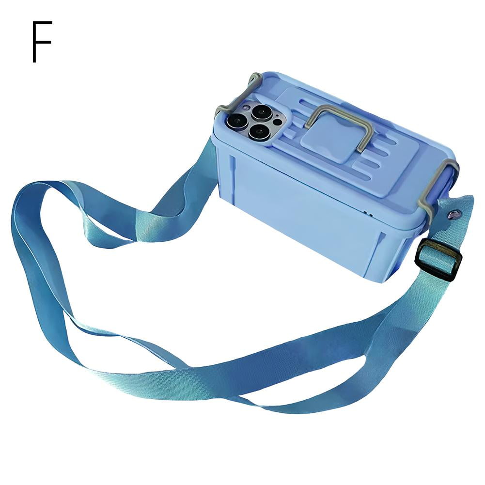 Creative Phone Case Storage Box Strange Crossbody Phone Case Cosmetic ...