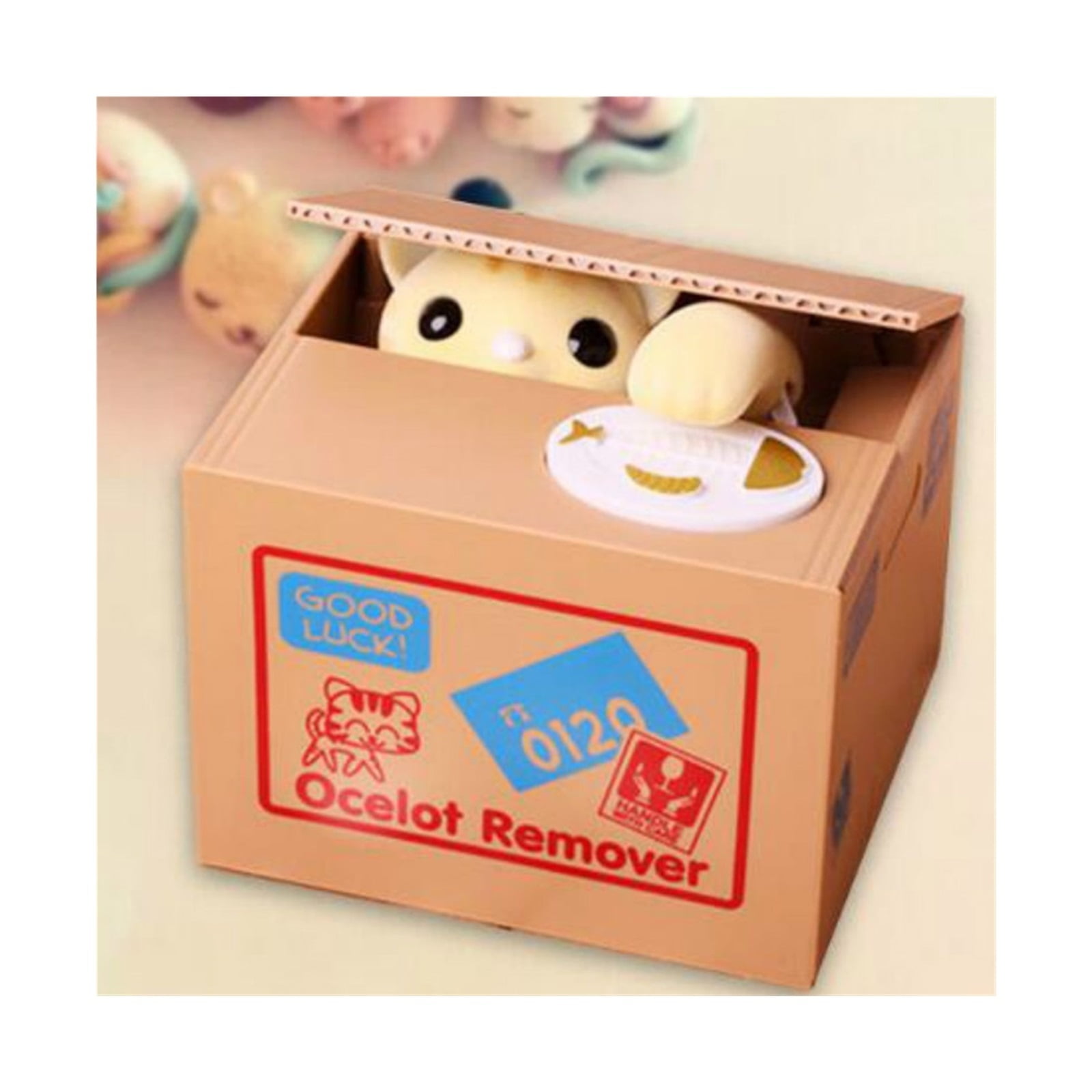 Creative Piggys Bank Steal Money Cat Piggy Banks Panda Coin Box Kids ...