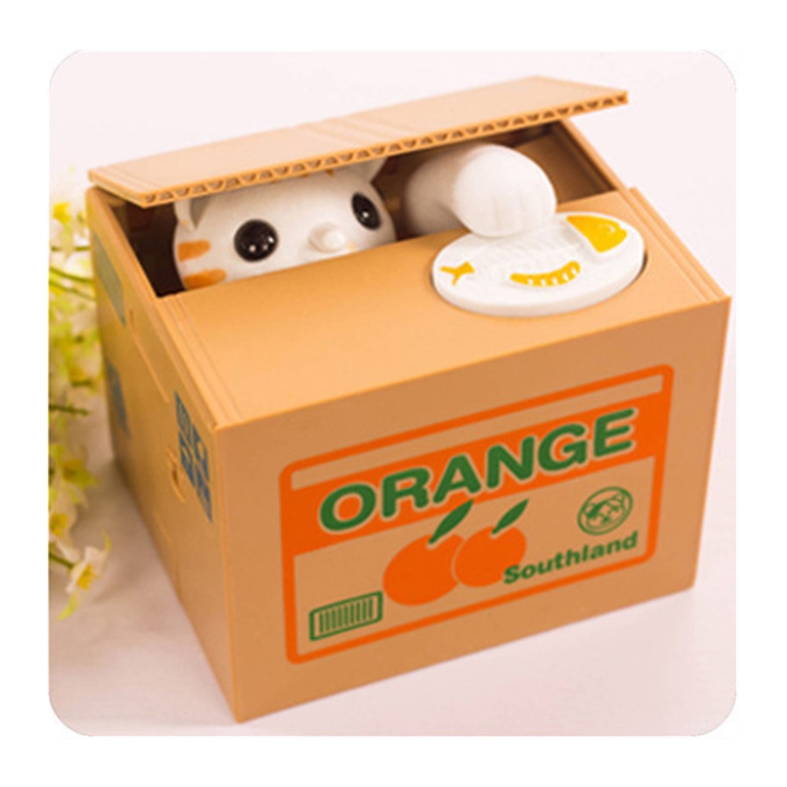 Creative Piggys Bank Steal Money Cat Piggy Banks Panda Coin Box Kids ...