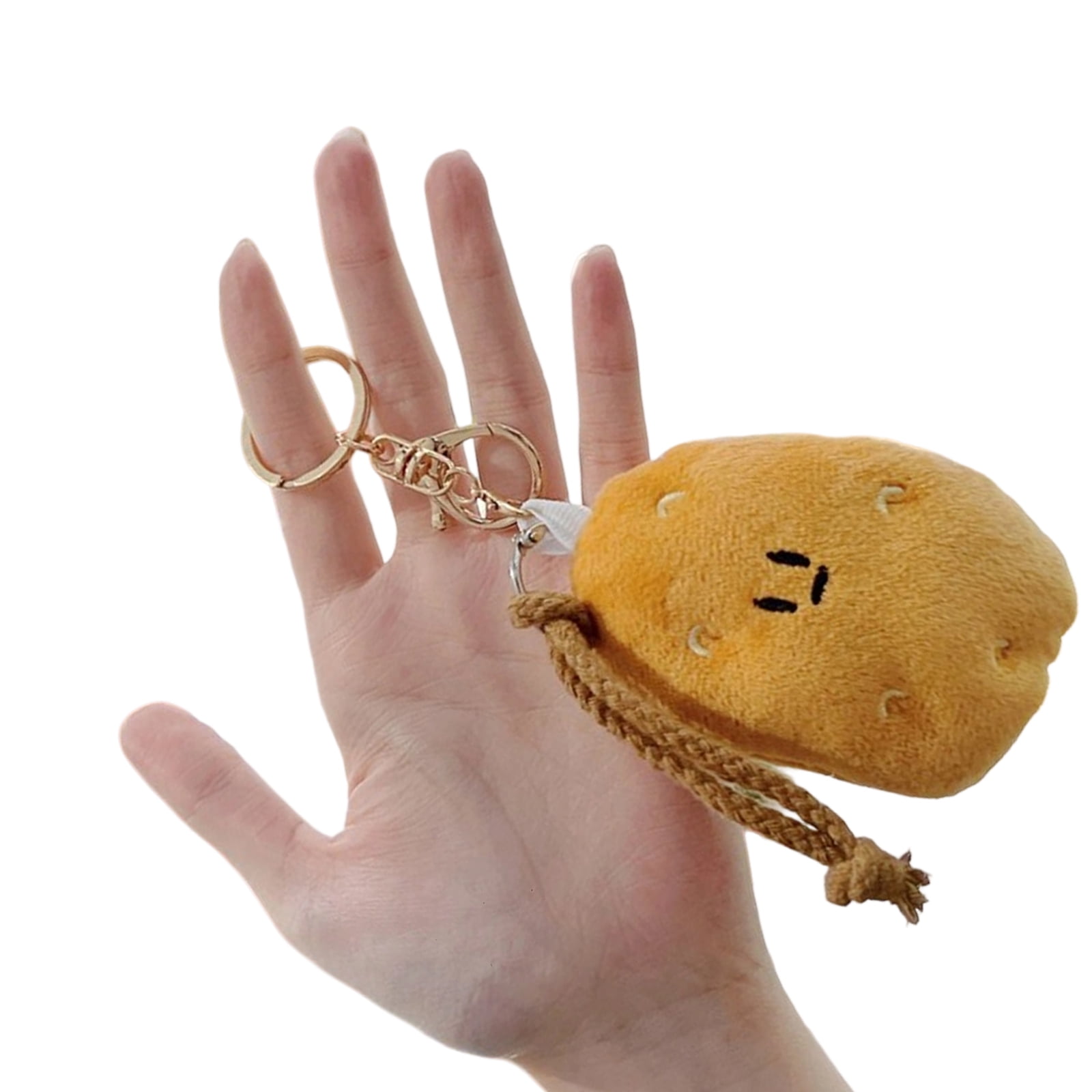 Creative Plush Potato Keychain Stylish Bag Ornament Bag Pendant Perfect ...