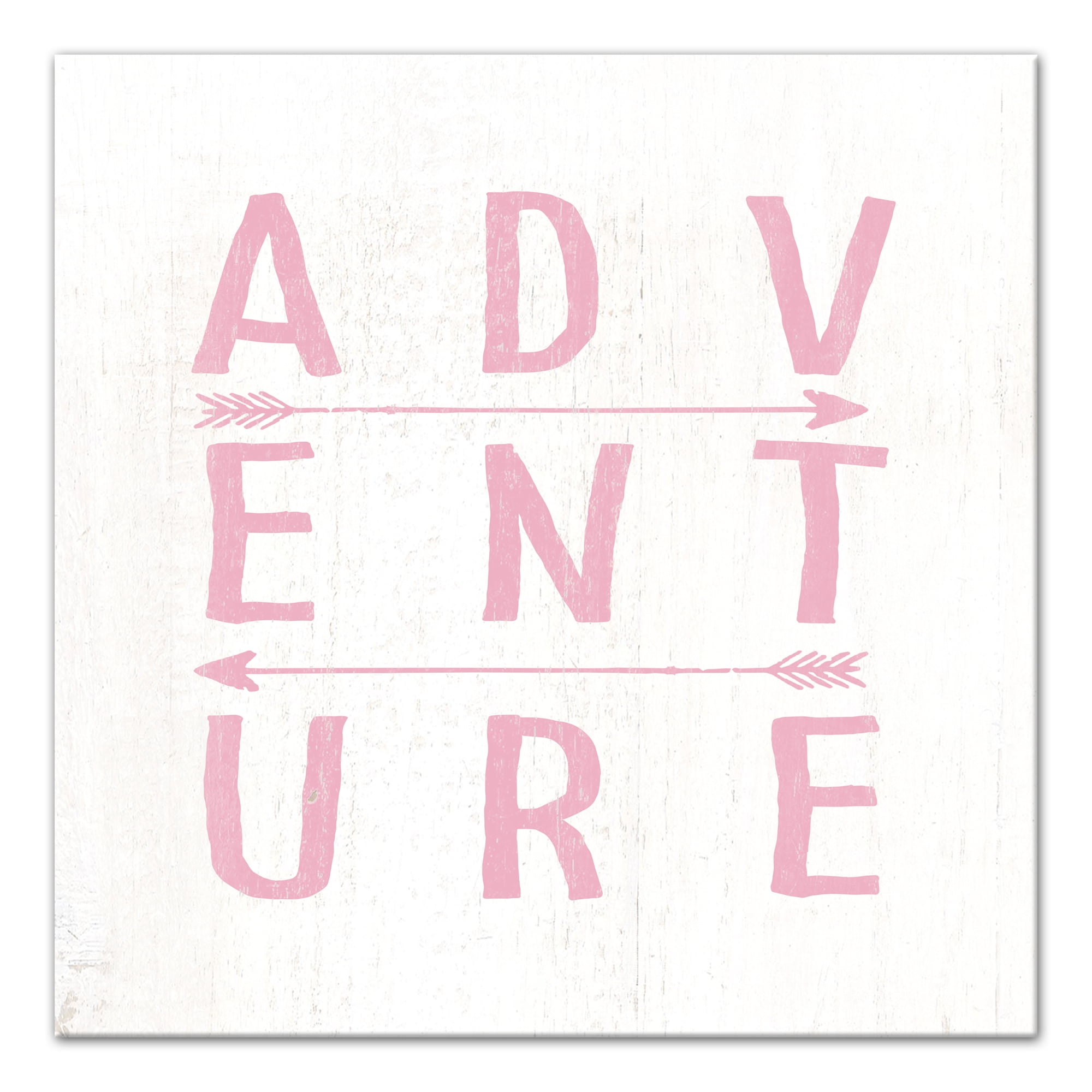 Creative Products Adventure Arrows Pink 24x24 Canvas Wall Art - Walmart.com