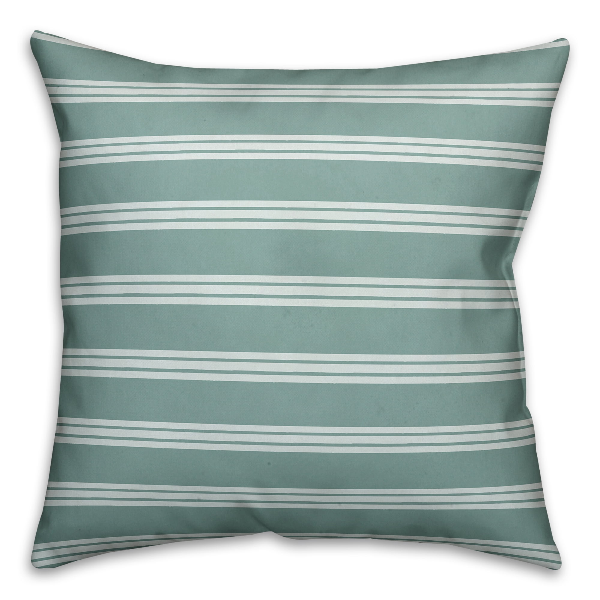 Creative Products Blue Stripes 20x20 Spun Poly Pillow - Walmart.com