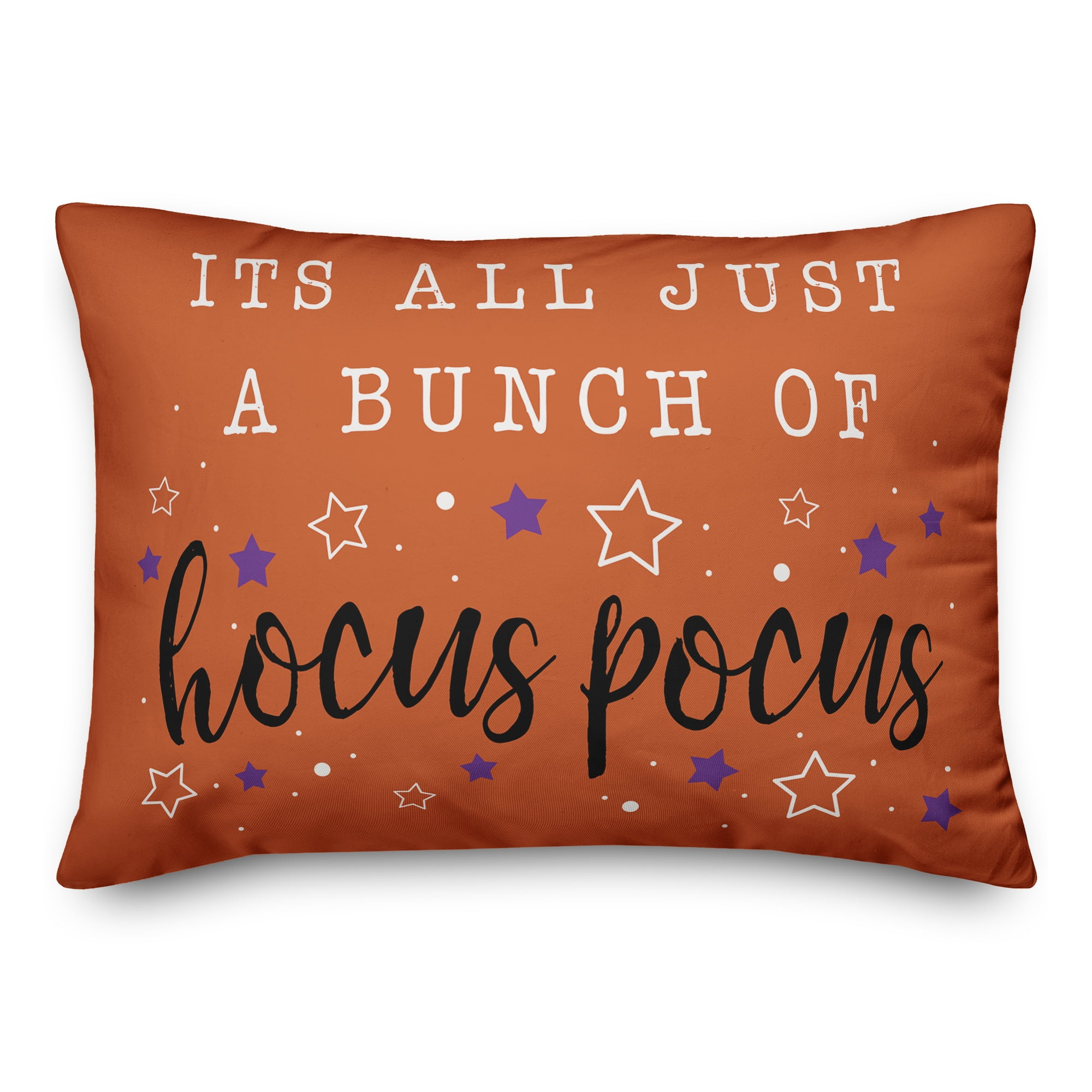 Creative Products Bunch of Hocus Pocus Orange and Purple Stars 14x20 ...